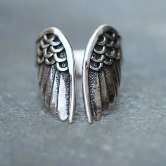 Jewelry | Angel Wings Adjustable Ring | Poshmark